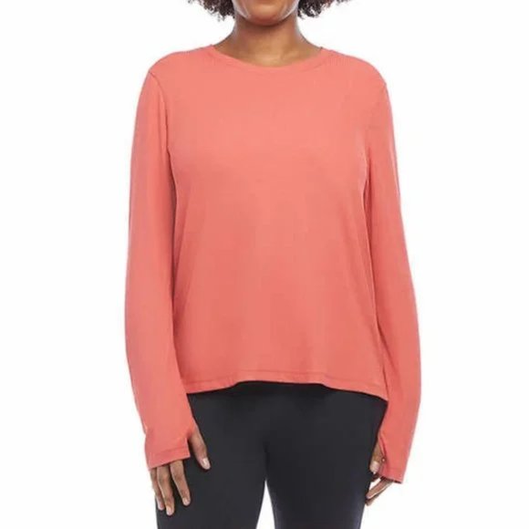Danskin | Tops | Nwt Danskin Womens Ultimate Rib Long Sleeve Tee ...